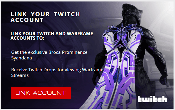 Guia de Drops da Twitch – WARFRAME Support