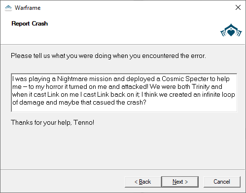 Comment soumettre un rapport de plantage à l'aide de l'Evolution Engine ...